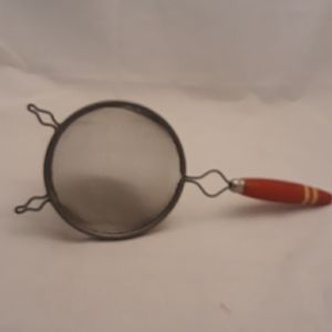 Kitchen | Vintage Red Handled Strainer | Poshmark